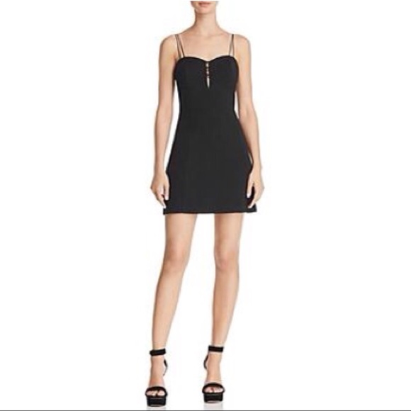 J.O.A. | Dresses | New Joa Black Strappy Bustier Mini Dress Lbd | Poshmark